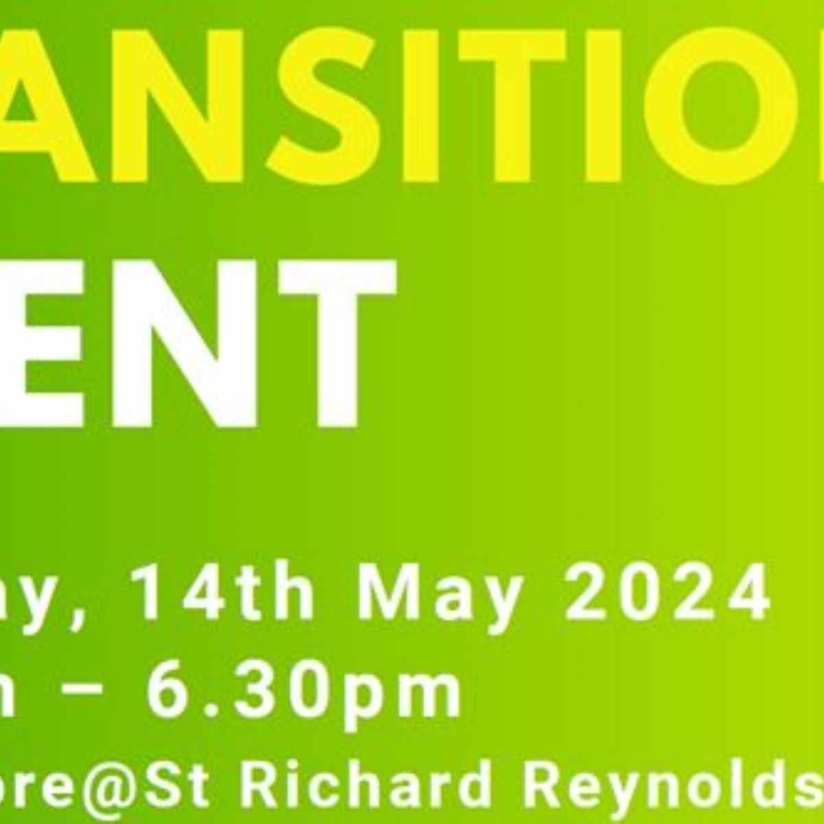 Strathmore School - Transitions Event